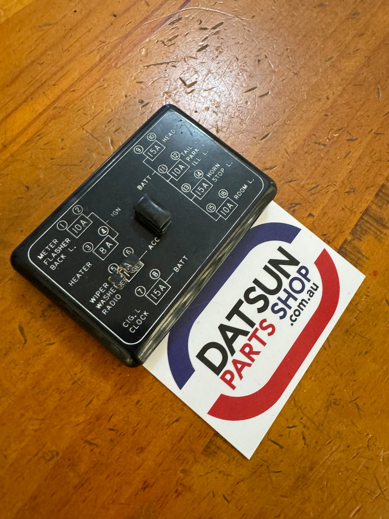 Datsun 120Y B210 Fuse Box Lid Used – Datsun Parts Shop