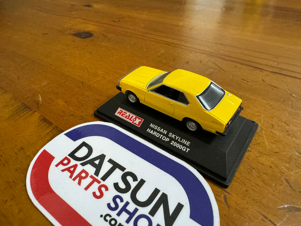 Real X Nissan Skyline 2 Door Hard Top 2000GT 1/72 Scale Model – Datsun Parts Shop