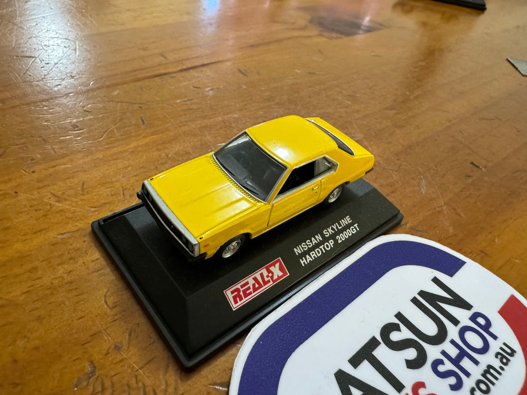 Real X Nissan Skyline 2 Door Hard Top 2000GT 1/72 Scale Model – Datsun Parts Shop