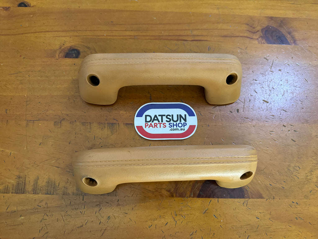Datsun B310 Sunny Tan Arm Rest Pair Used – Datsun Parts Shop