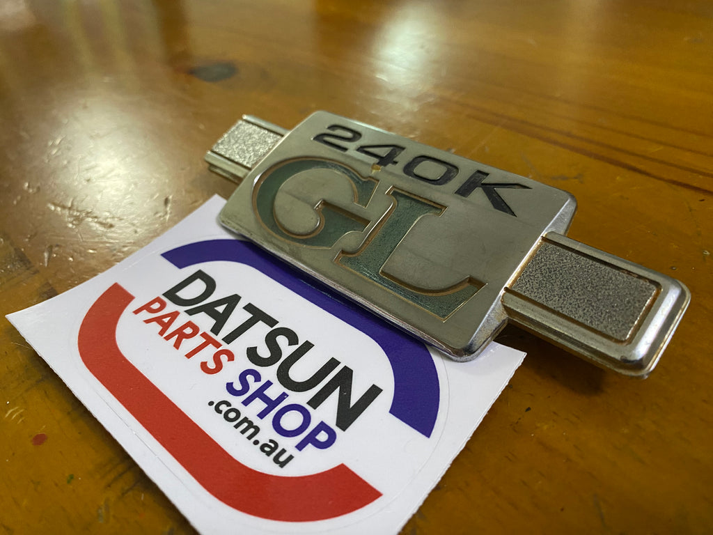 Datsun 240K GL C110 Badge Used – Datsun Parts Shop