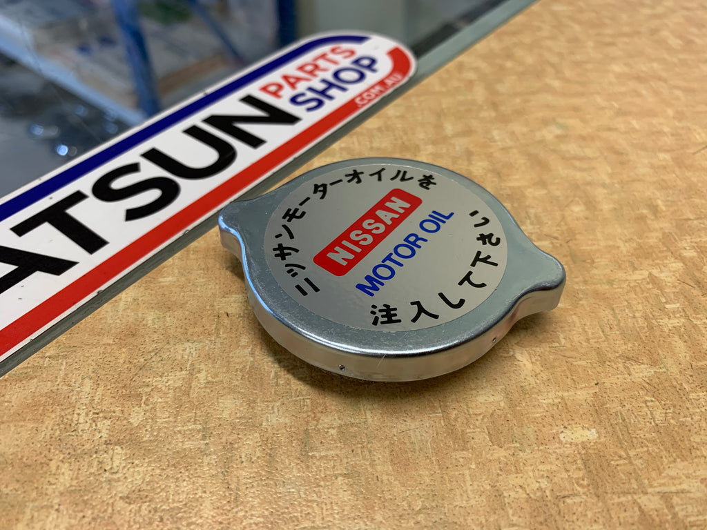 Datsun Nissan A Series New Genuine Twist Type Oil Cap – Datsun Parts Shop